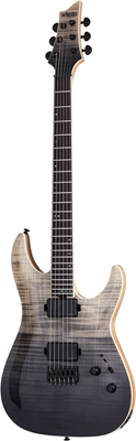 Schecter C-1 SLS Elite Black Fade Burst električna gitara #1651