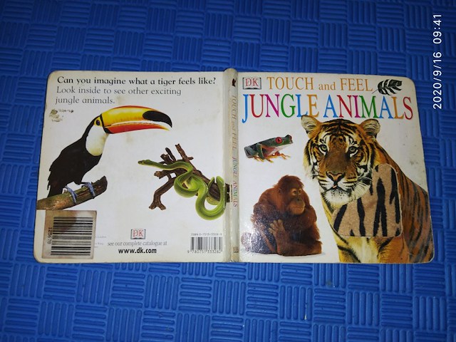 TOUCH AND FEEL, JUNGLE ANIMALS