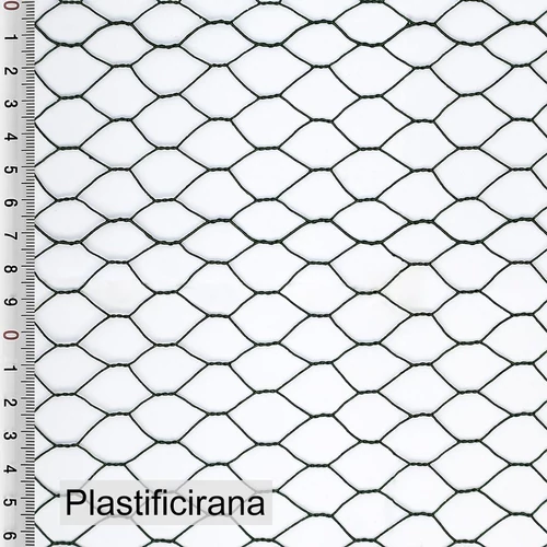 Heksagonalno pletivo plastificiran 13mmx1mx25m