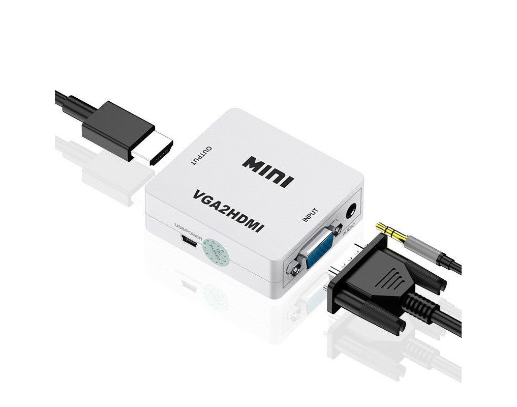 Adapter Box VGA na HDMI JWD-H2