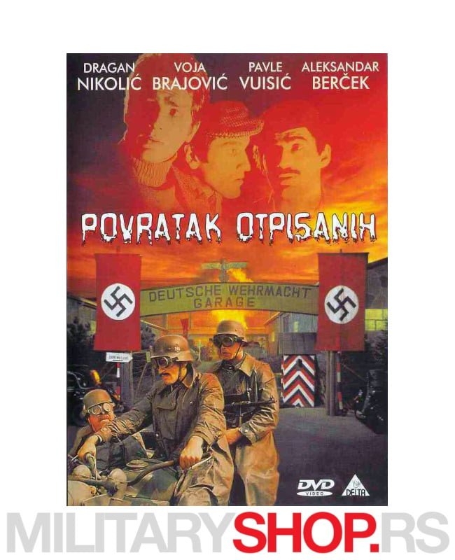 Povratak otpisanih film DVD izdanje