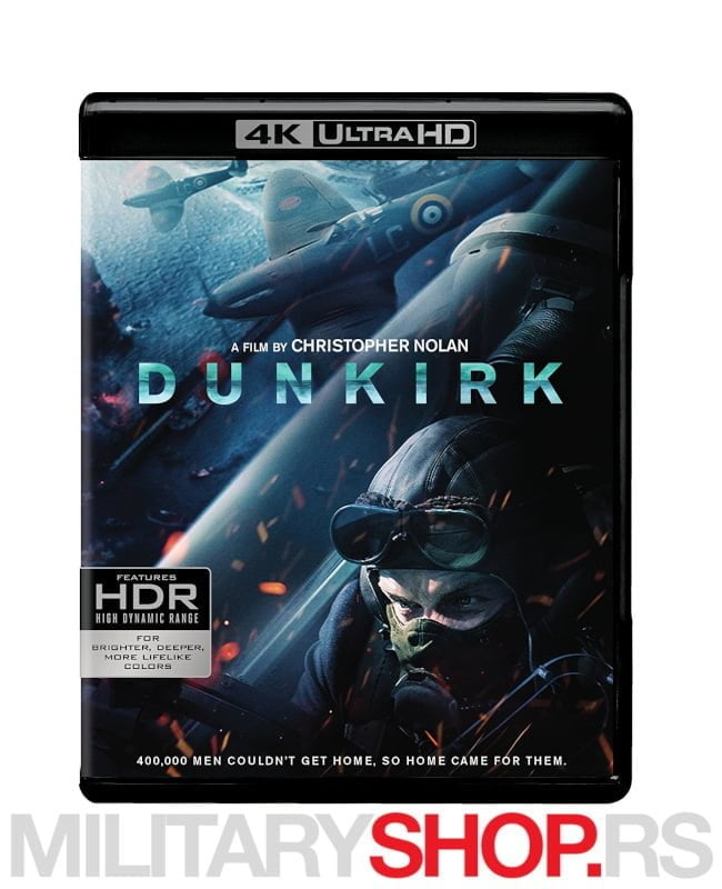 Dunkirk 4K UHD film Kristofera Nolana