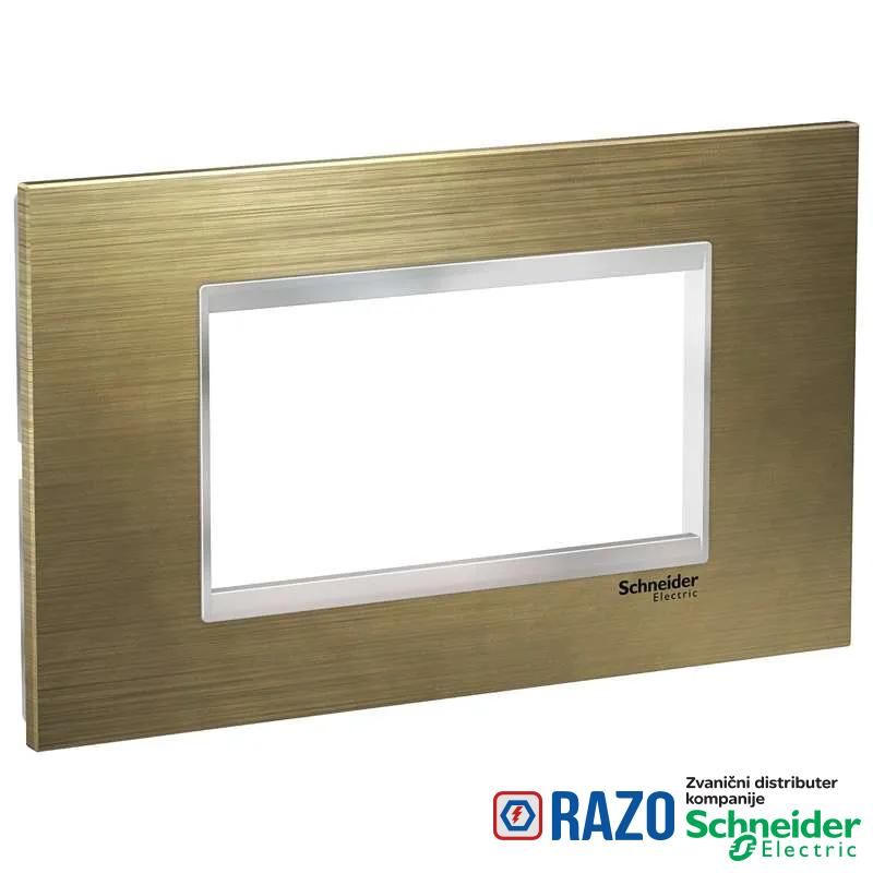 Easy Styl Dekorativni ram inox 4M braon/hrom