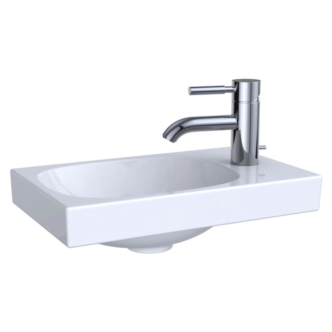 GEBERIT Acanto lavabo 40 cm DESNI