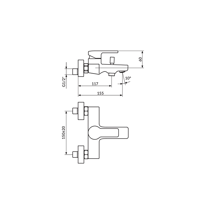 ROSAN B/2 za kadu JB33101