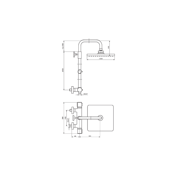 ROSAN Stolz Thermo usponski set 1T37252
