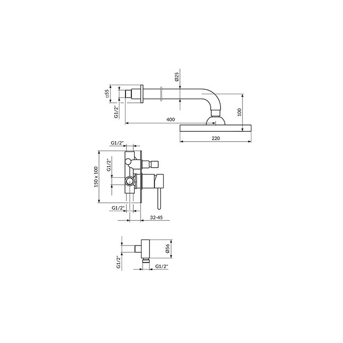 ZERRO ugradni set JZ31601