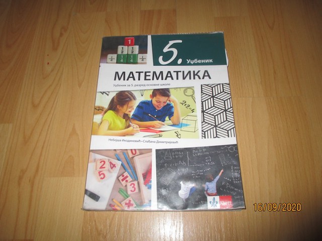 Matematika za 5.razred udzbenik Klett