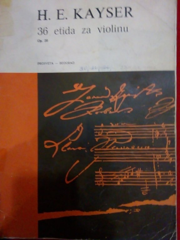 36 etida za violinu