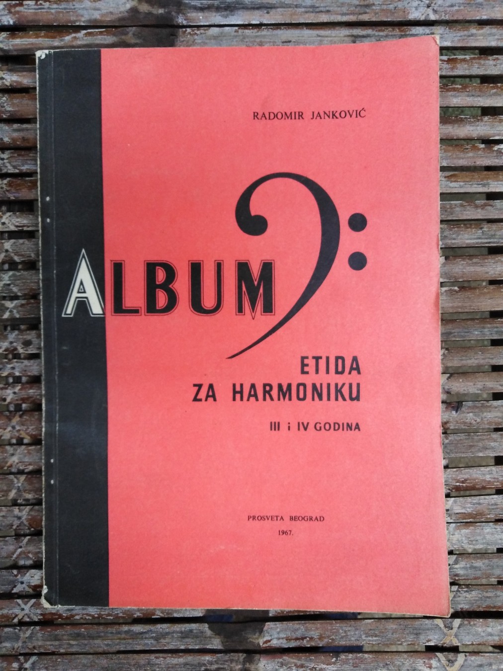 Album etida za harmoniku III i IV godina
