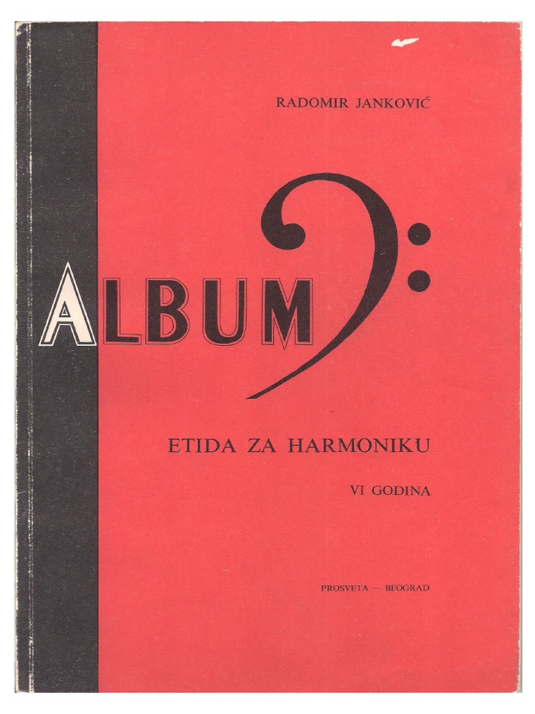 Album etida za harmoniku VI godina