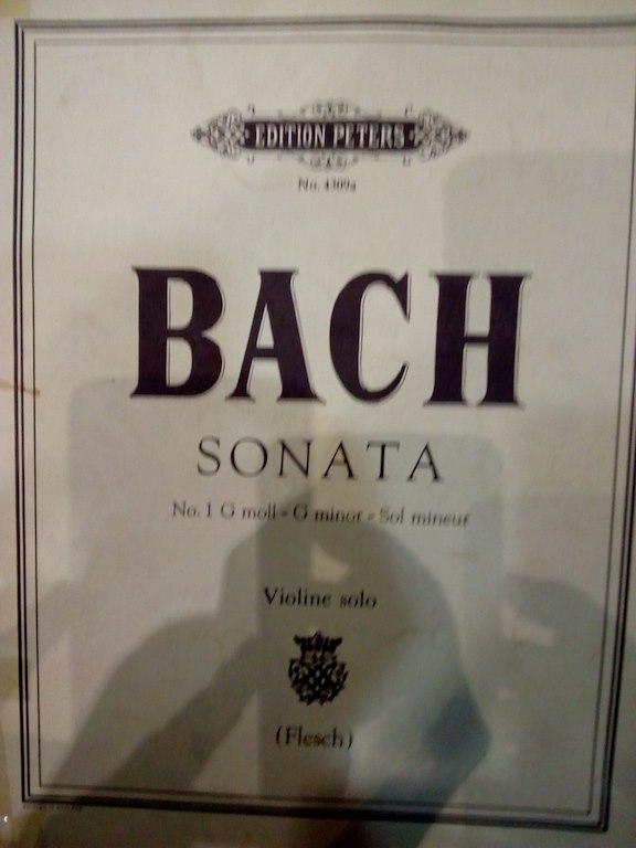 Bach sonata