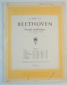 Beethoven Sonate piano