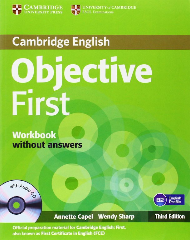 Cambridge English, Objective First, Workbook without answers, B2 profile