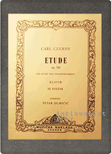 Etude III svezak, Carl Czerny