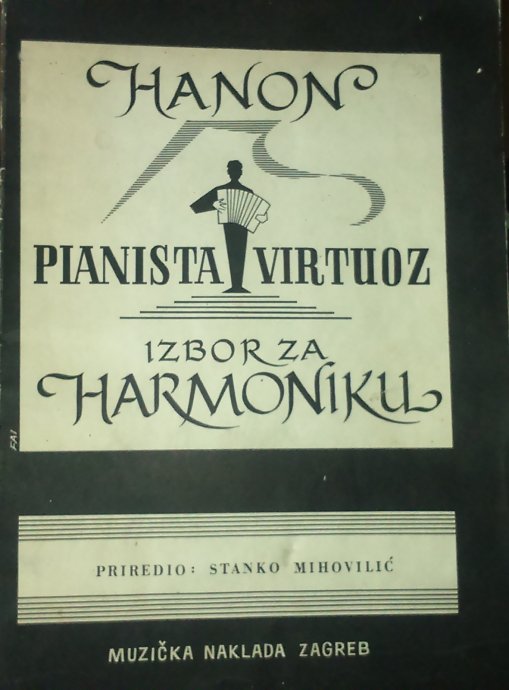 Hanon, izbor za harmoniku