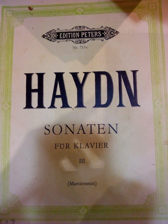 Haydn Sonaten fur Klavier