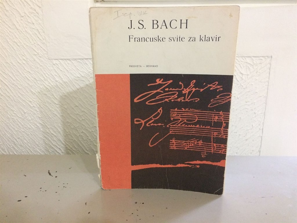J.S. Bach, Francuske svite za klavir