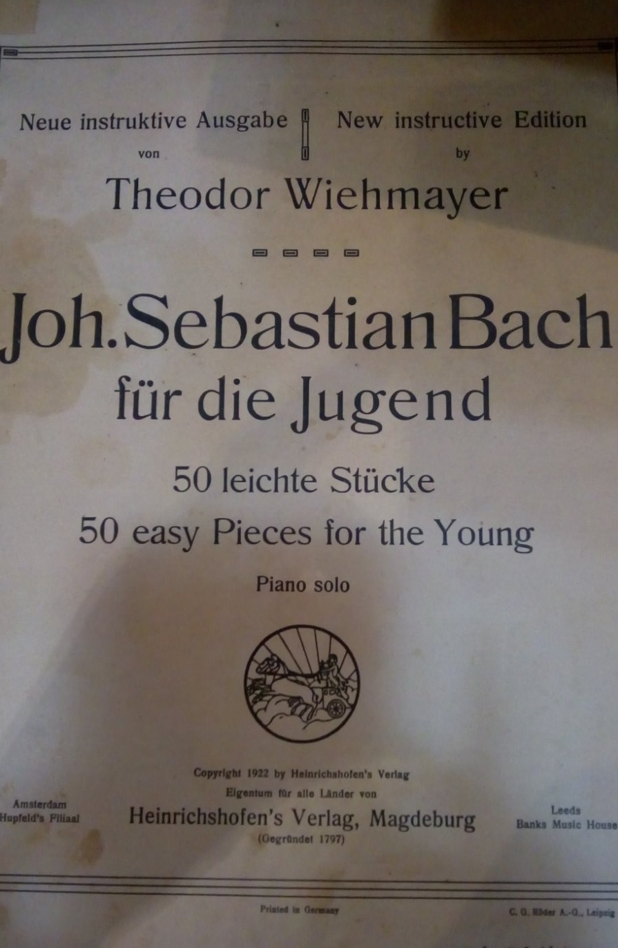 Joh. Sebastian Bach fur die Jugend