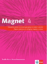 Magnet 4 radna sveska iz nemačkog za 8 razred Klett
