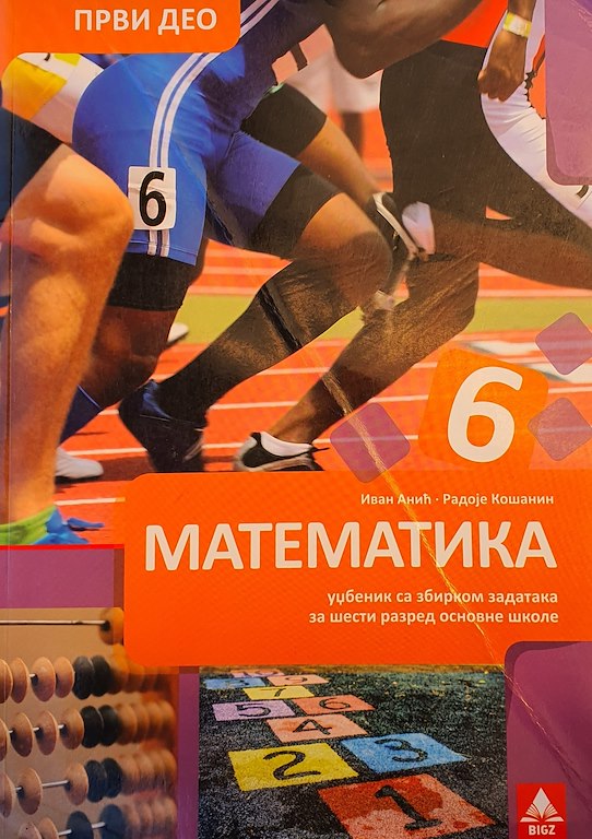 Matematika za 6 razred prvi deo BIGZ