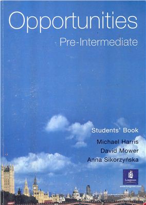 Opportunities pre intermediate students book
