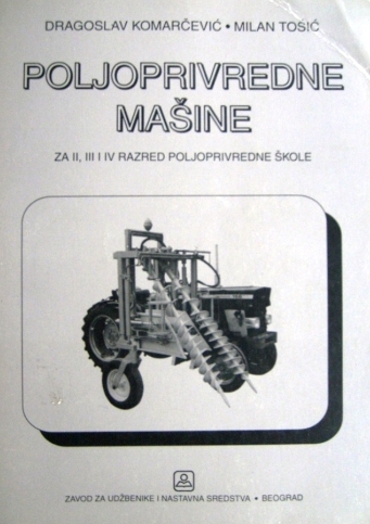 Poljoprivredne mašine – za II, III i IV razred