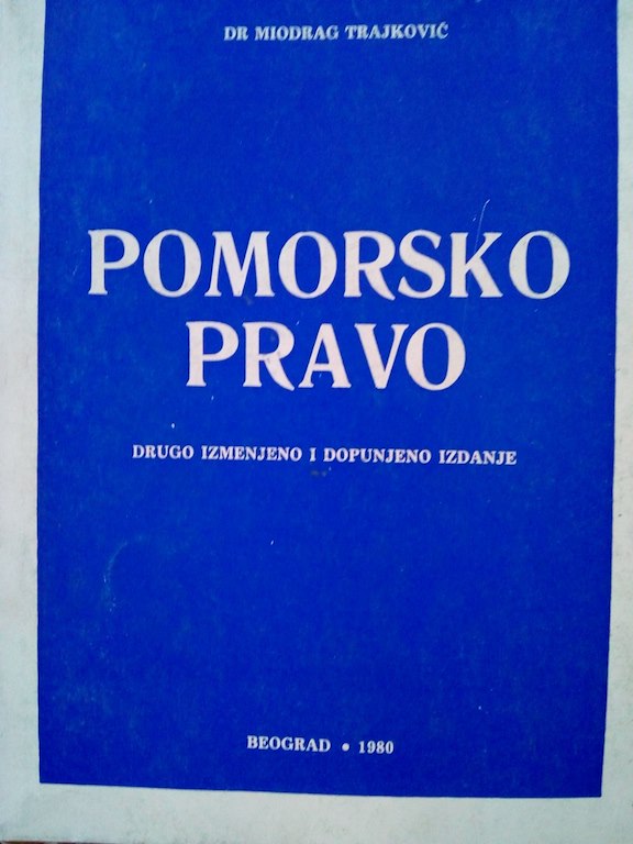 Pomorsko pravo Službeni list