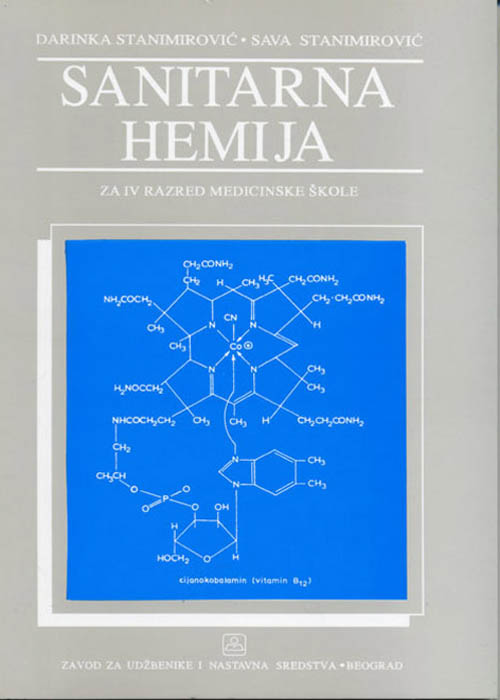 Sanitarna hemija za 4 razred medicinske škole Zavod