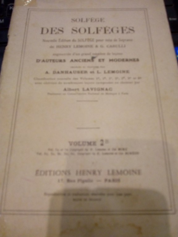 Solfege des solfeges