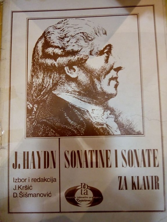 Sonatine i sonate za klavir, J.Haydn