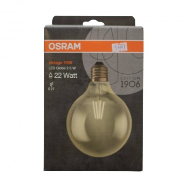 Osram Vintage 1906 LED CL GLOBE 125 FIL GOLD 21 E27 2,8W/824 LED sijalica