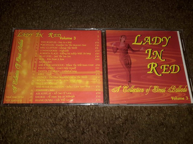 Lady in red, A collection of great ballads vol.3 , BG