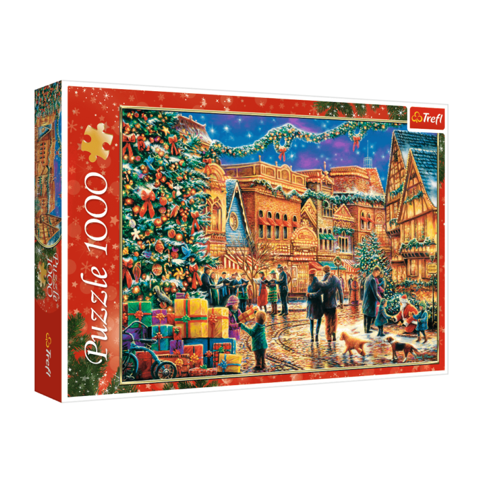 Trefl Puzzle Slagalica Christmas Town Square 1000 kom