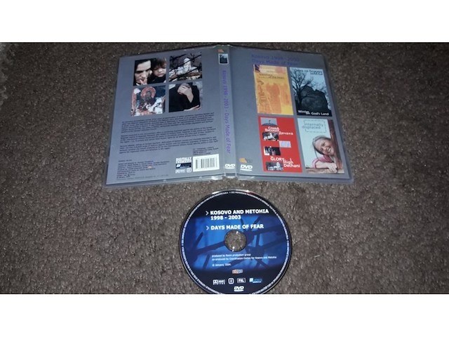 Kosovo 1998-2003, Days made of fear DVD