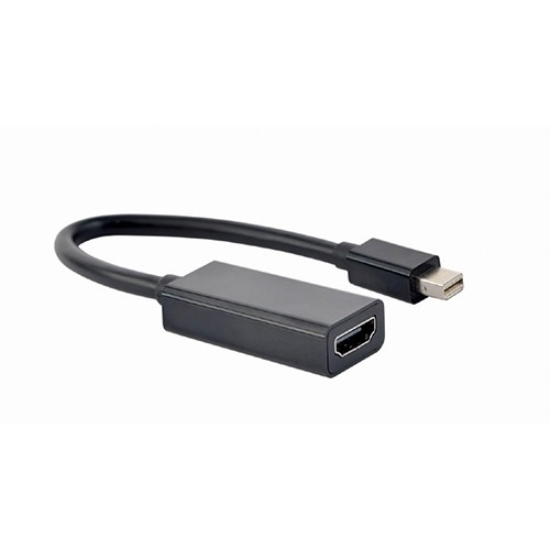Gembird 4K Mini DisplayPort to HDMI adapter, black | A-mDPM-HDMIF4K-01