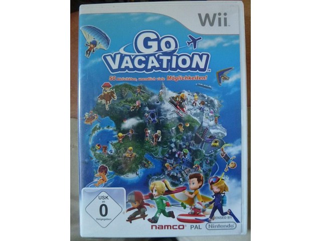 Nintendo Wii igrica - Go Vacation