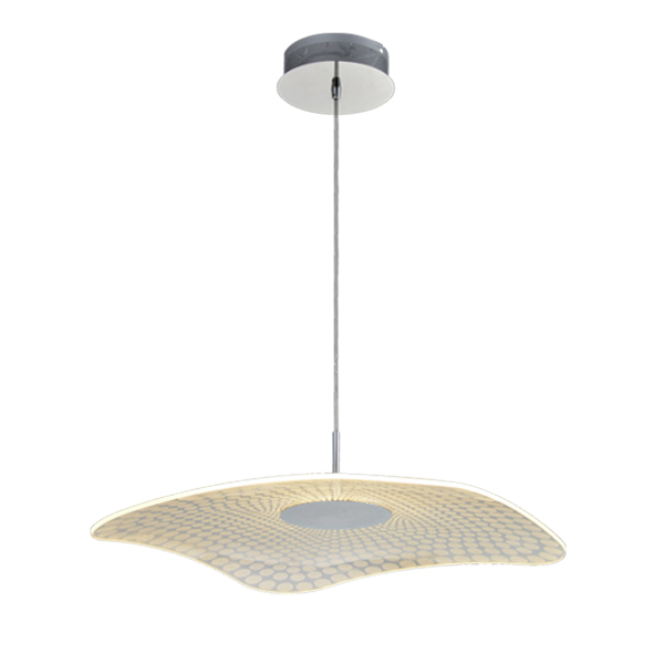 Visilica Owen LED Pendant 19W 3000K Chrome Elmark 955OWEN1P