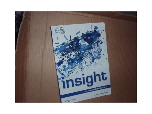 Insight, Pre-Intermediate, Workbook