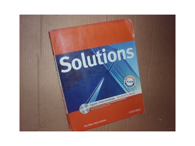 Solutions Upper-Intermediate, Student`s Book