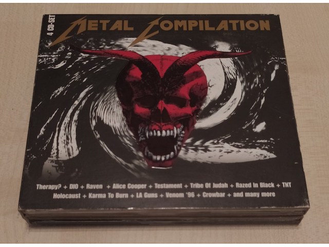 Various - Metal Compilation (4 CD SET)