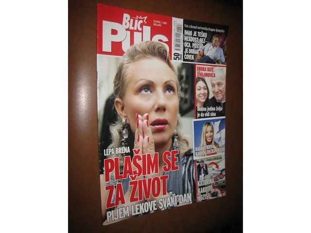 Blic Puls br.6843 (2016) Lepa Brena