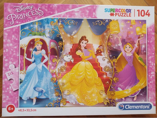 Slagalica Clementoni Princess, 104 delova