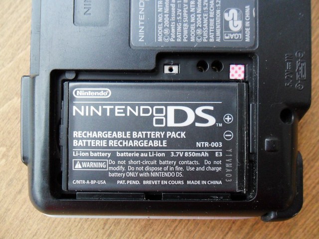 Nintendo DS baterija NTR-003 / 3.7V 850 mAh