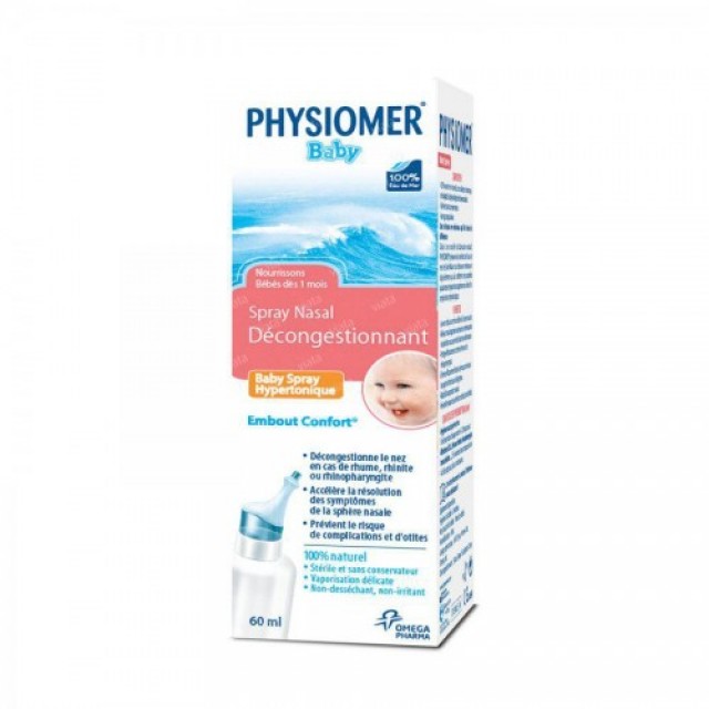 PHYSIOMER BABY HYPERTONIC SPREJ 60ML
Opis
INFORMACIJE
NALOG
SERVIS
KORISNI LINKOVI