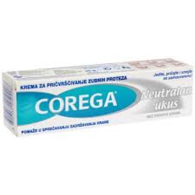 COREGA KREMA NEUTRAL 40G
Opis
INFORMACIJE
NALOG
SERVIS
KORISNI LINKOVI