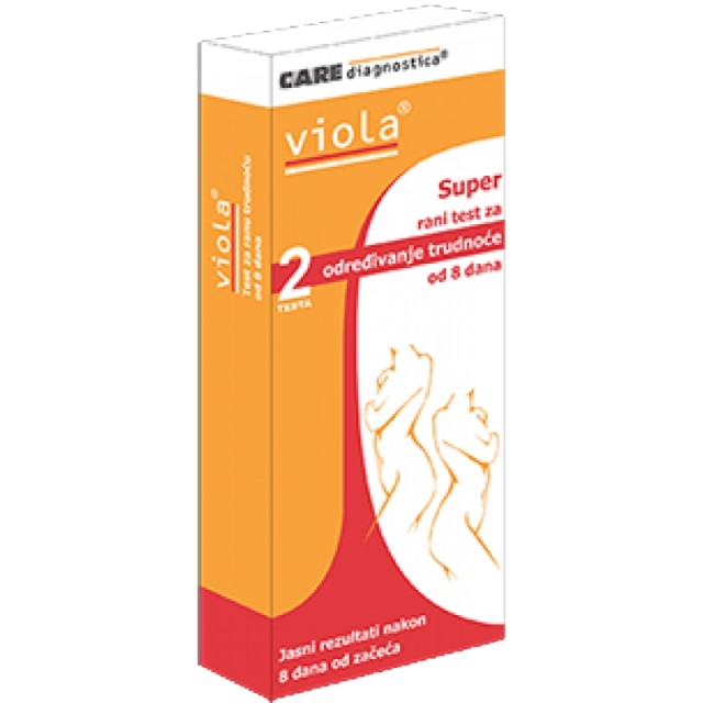 TEST VIOLA SUPER EARLY PREGNANCY CARE
Opis
INFORMACIJE
NALOG
SERVIS
KORISNI LINKOVI