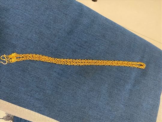 Zlatna ogrlica, 24 karata(999.9), 62.23 grama