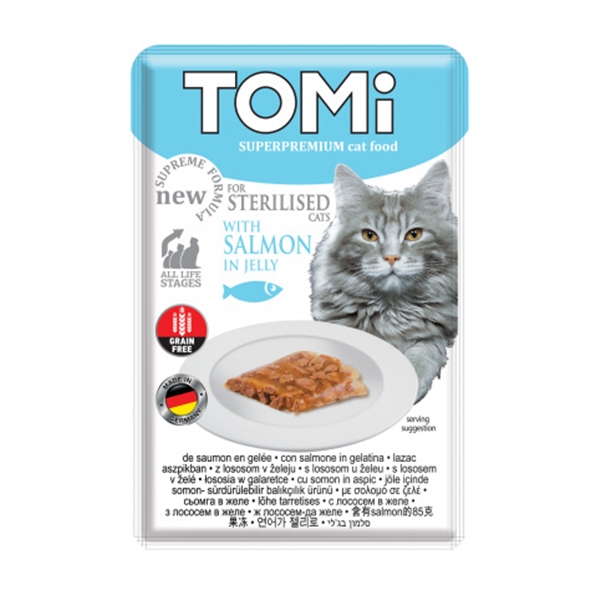 TOMI Grain free sos mačke 100gr