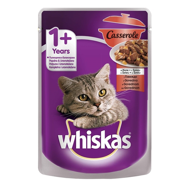 Whiskas Casserole 85gr